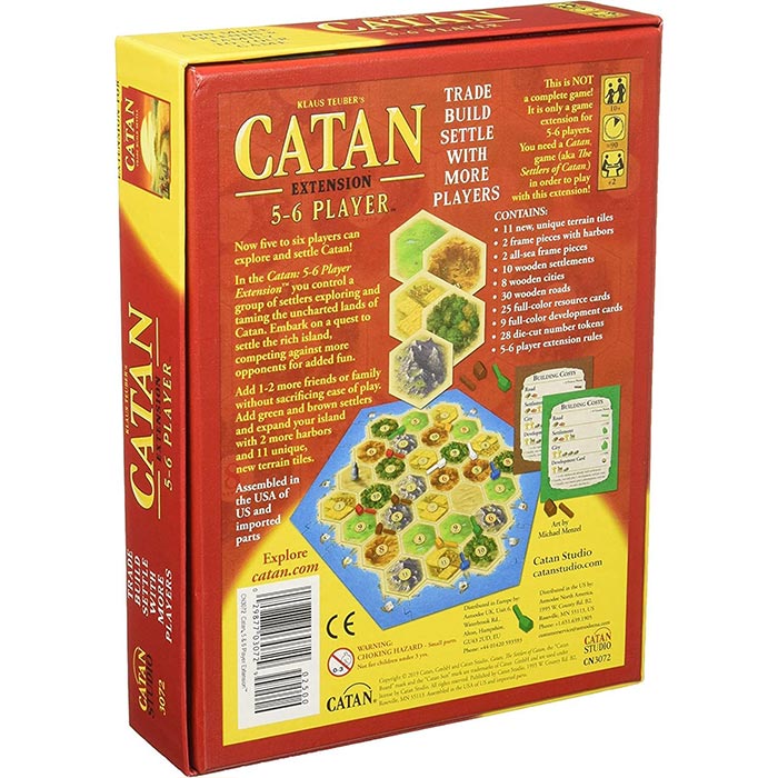 Settlers Of Catan 5th Edition 5-6 Player Extension | Mind Games Canada