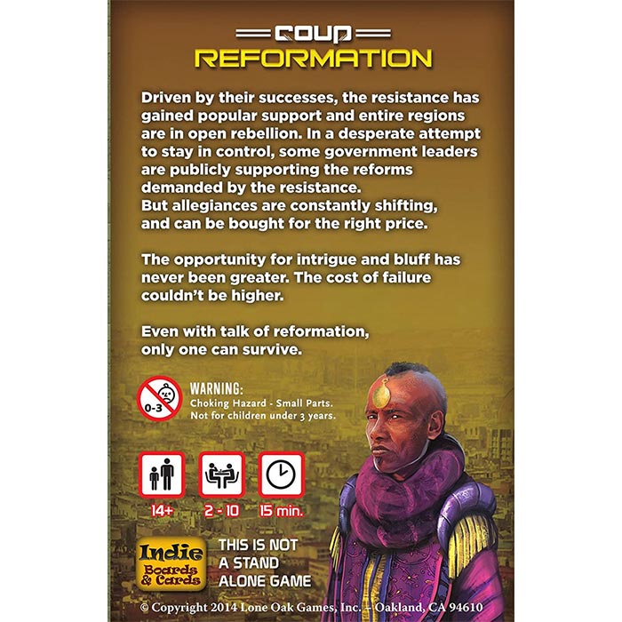 Coup Reformation | Mind Games Canada