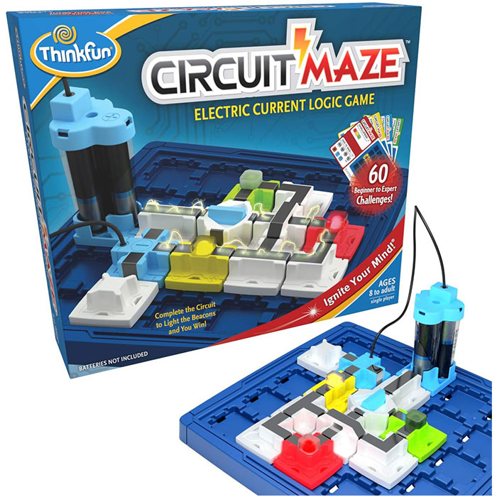 ThinkFun Circuit Maze Electric Current Brain Game And STEM | Mind Games ...