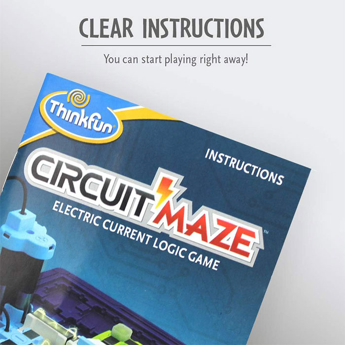 ThinkFun Circuit Maze Electric Current Brain Game And STEM | Mind Games ...