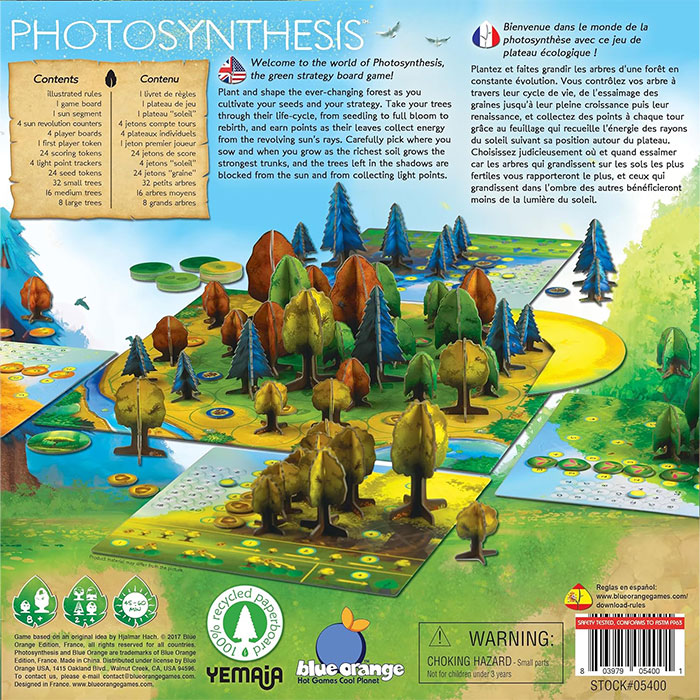 Photosynthesis Strategy Board Game | Mind Games Canada