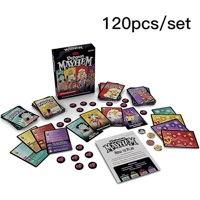 Dungeons & Dragons Dungeon Mayhem Card Game | Mind Games Canada