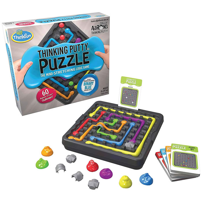 ThinkFun And Crazy Aaron's Thinking Putty Puzzle And STEM | Mind Games Canada