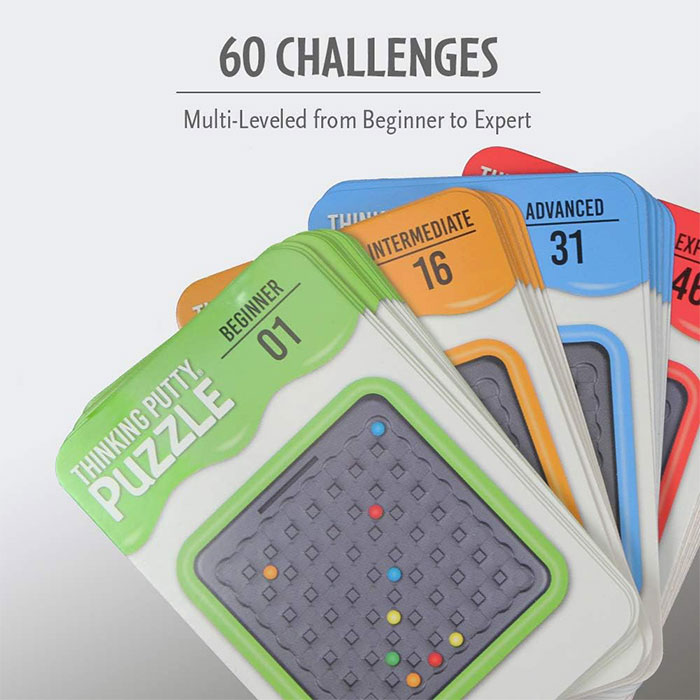 ThinkFun And Crazy Aaron's Thinking Putty Puzzle And STEM | Mind Games ...