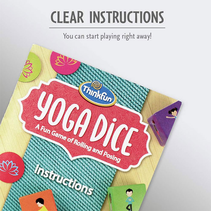 Thinkfun: Yoga Dice Game | Mind Games Canada