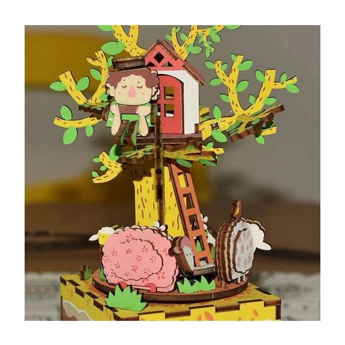 3D Wooden Puzzle - Tree House | Mind Games Canada