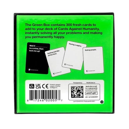 Cards Against Humanity Green Box | Mind Games Canada
