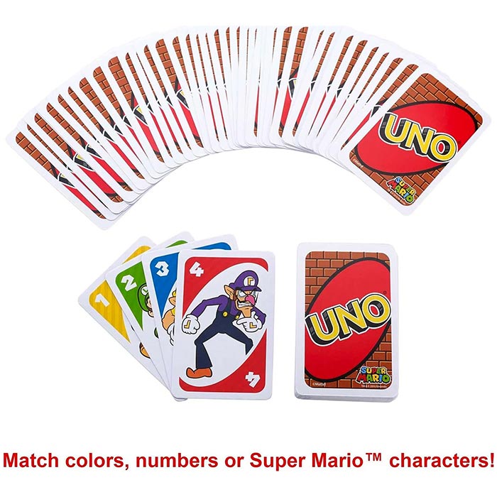 UNO Super Mario Card Game | Mind Games Canada