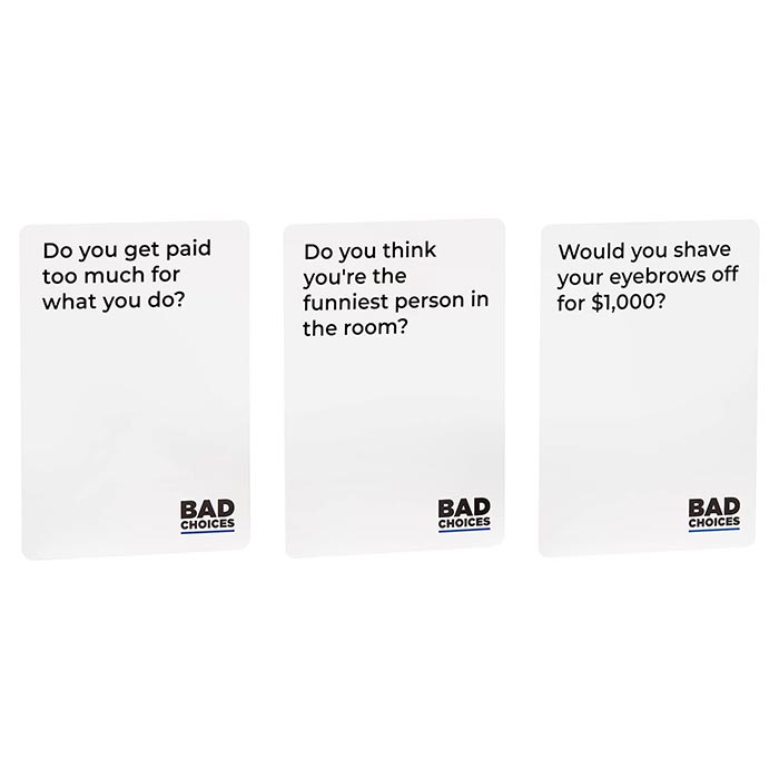 Bad Choices Base Party Game | Mind Games Canada