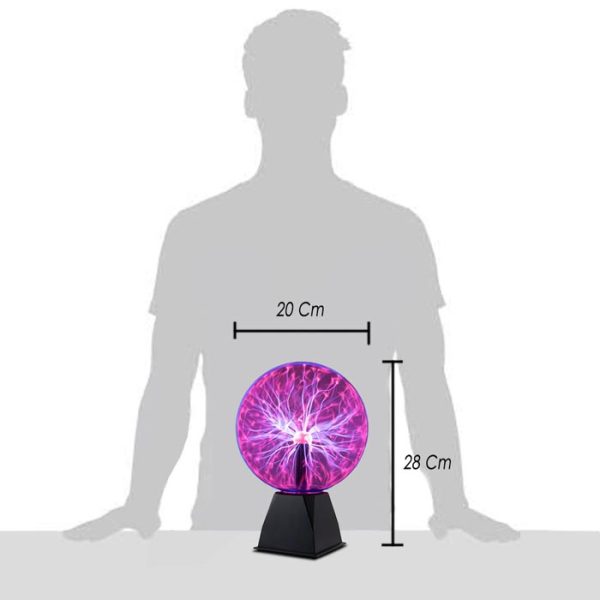 Purple Plasma Ball 8 Inch | Mind Games Canada
