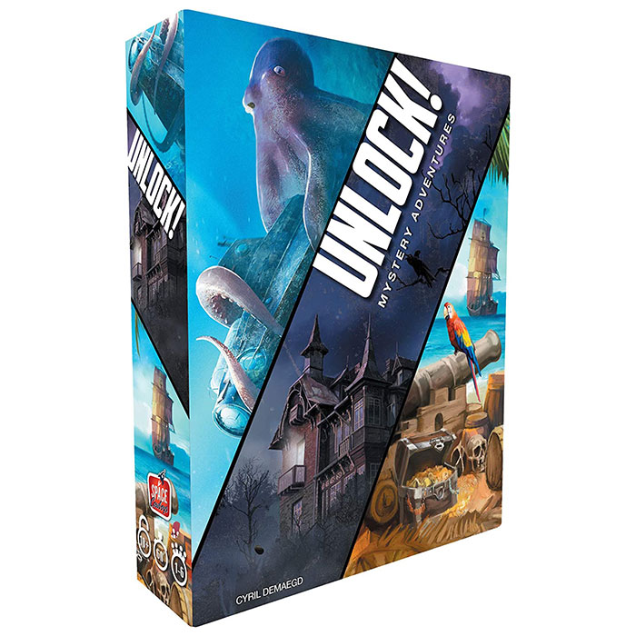 Unlock! Mystery Adventures 3 Part Escape Card Game | Mind Games Canada
