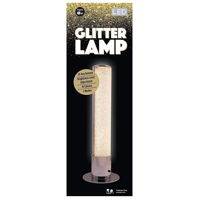 LED Glitter Table Lamp | Mind Games Canada