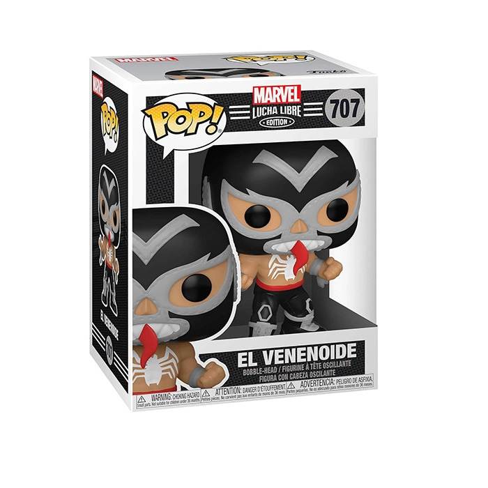 Funko Pop! Marvel Lucha Libre El Venenoide Luchadores Venom | Mind ...