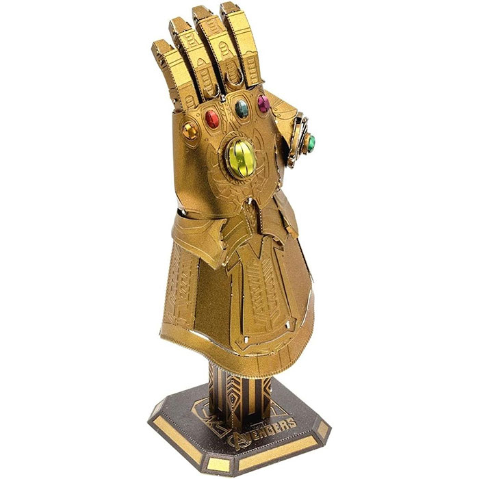 Metal Earth X Marvel Avengers End Game Infinity Gauntlet | Mind Games ...