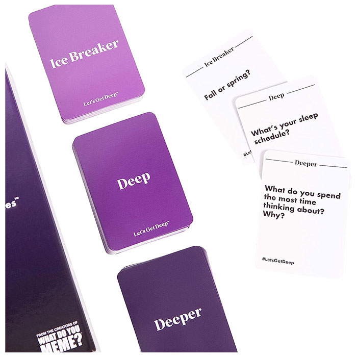 Let's Get Deep - The Relationship Game Full Of Questions For Couples ...