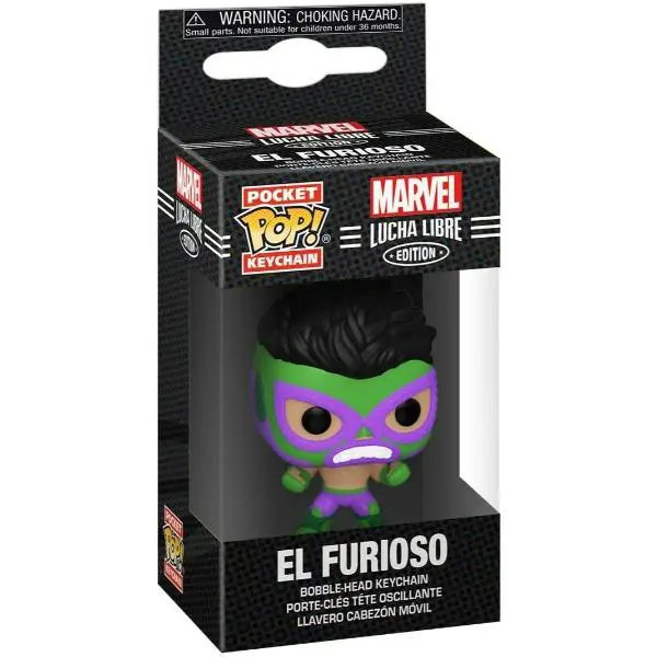 Funko Pop! Keychain Marvel Luchadores Hulk | Mind Games Canada