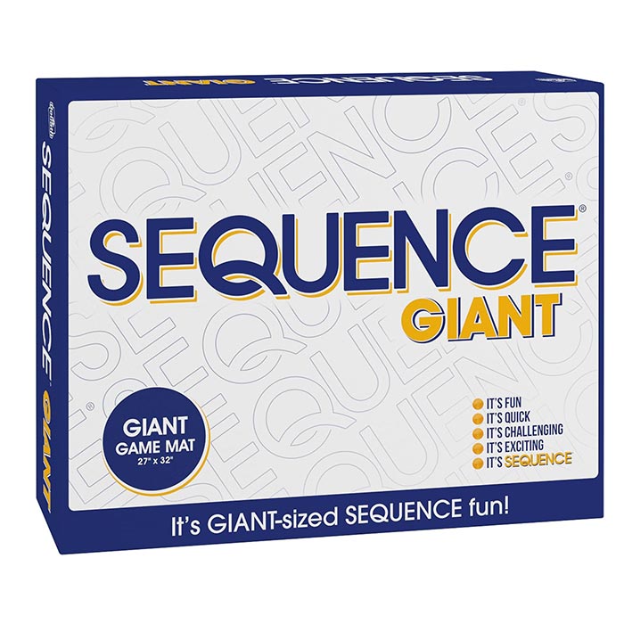 Sequence Board Game Jumbo Edition (Style May Vary) | Mind Games Canada