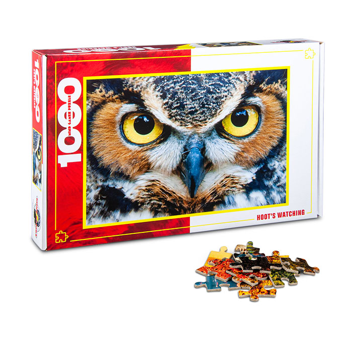 Hoot's Watching 1000 Pieces Jigsaw Puzzle | Mind Games Canada