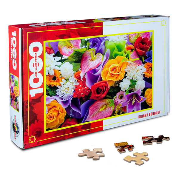 Bright Bouquet 1000 Pieces Jigsaw Puzzle | Mind Games Canada