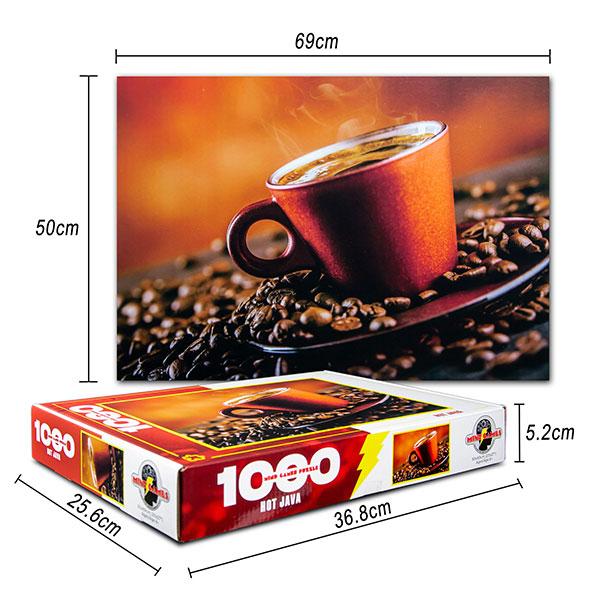 Hot Java 1000 Pieces Jigsaw Puzzle | Mind Games Canada