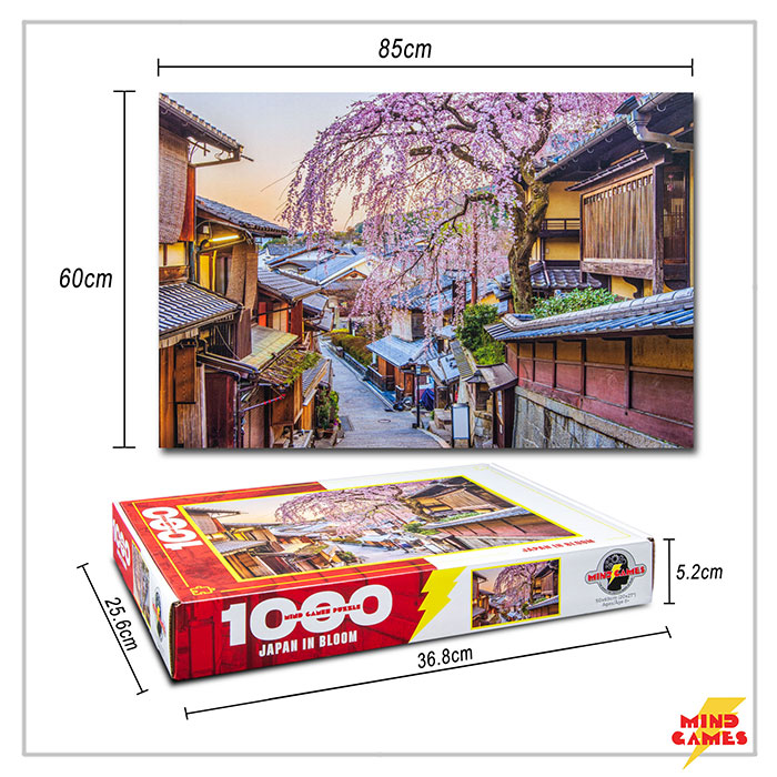 Japan In Bloom 1000 Pieces Jigsaw Puzzle | Mind Games Canada