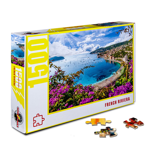 French Riviera 1500 Pieces Jigsaw Puzzle | Mind Games Canada