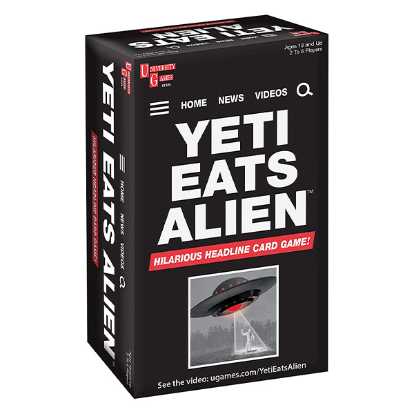 Yeti Eats Alien Party Game | Mind Games Canada