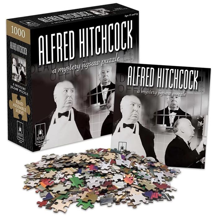 Alfred Hitchcock - A Mystery Jigsaw Puzzle 1000 Pcs | Mind Games Canada