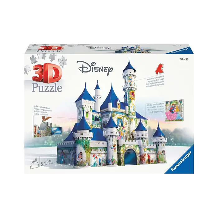 3D Disney Castle 3D Jigsaw Puzzle 216 Pcs Mind Games Canada