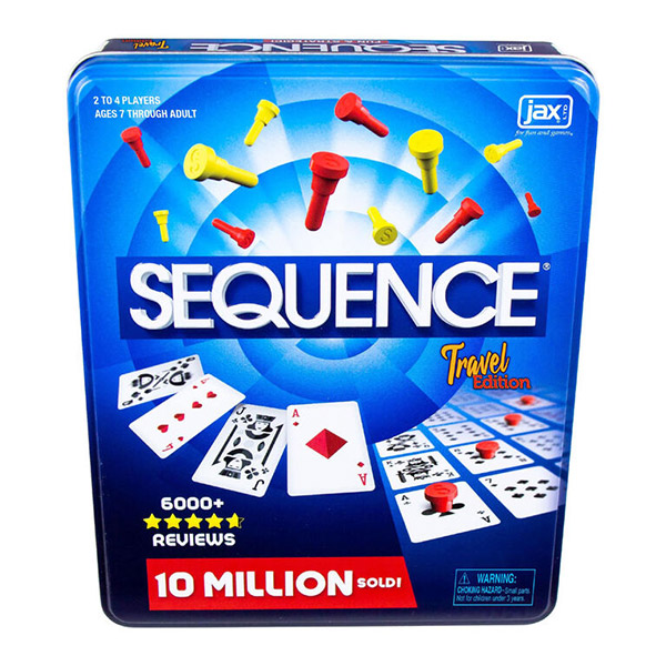 SEQUENCE TRAVEL TIN | Mind Games Canada