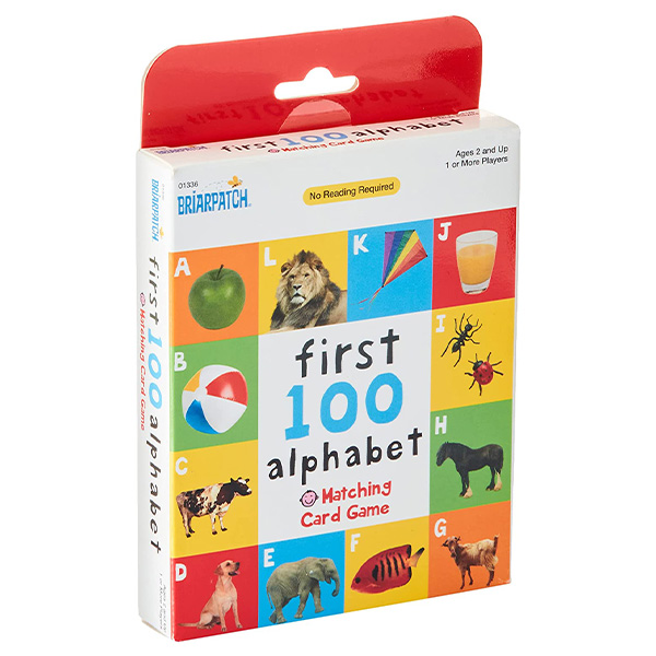 First 100 Alphabet Matching Card Game | Mind Games Canada
