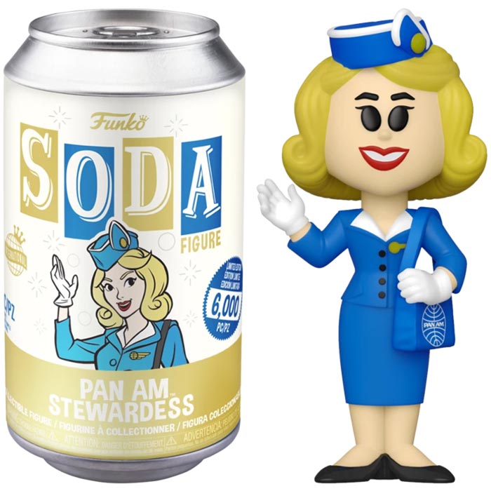 Funko Pop! Soda Pan Am Stewardess (Styles May Vary) | Mind Games Canada