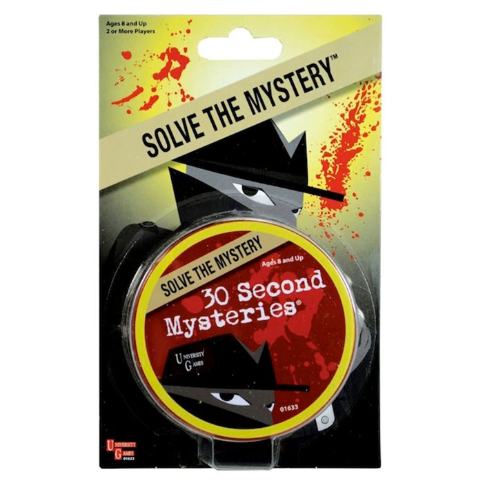 Solve The Mystery - 30 Seconds Mysteries Tin | Mind Games Canada