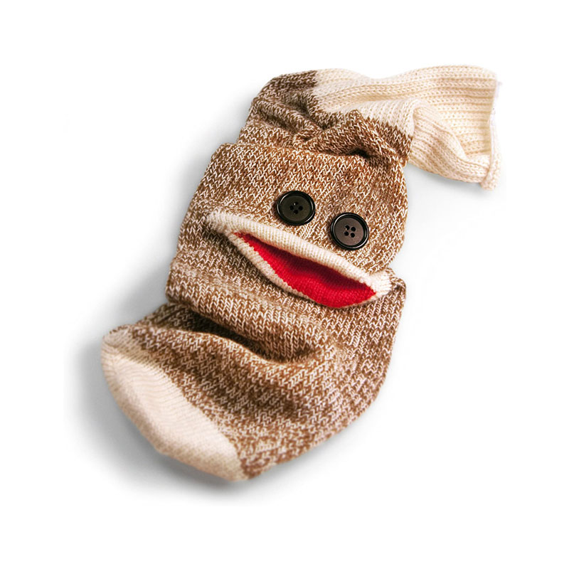 Genuine Fred WINE MONKEY Sock Monkey Bottle Caddy | Mind Games Canada