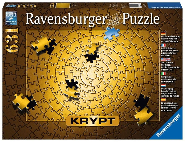 Krypt Puzzle - Gold Jigsaw Puzzle 631 Pcs | Mind Games Canada