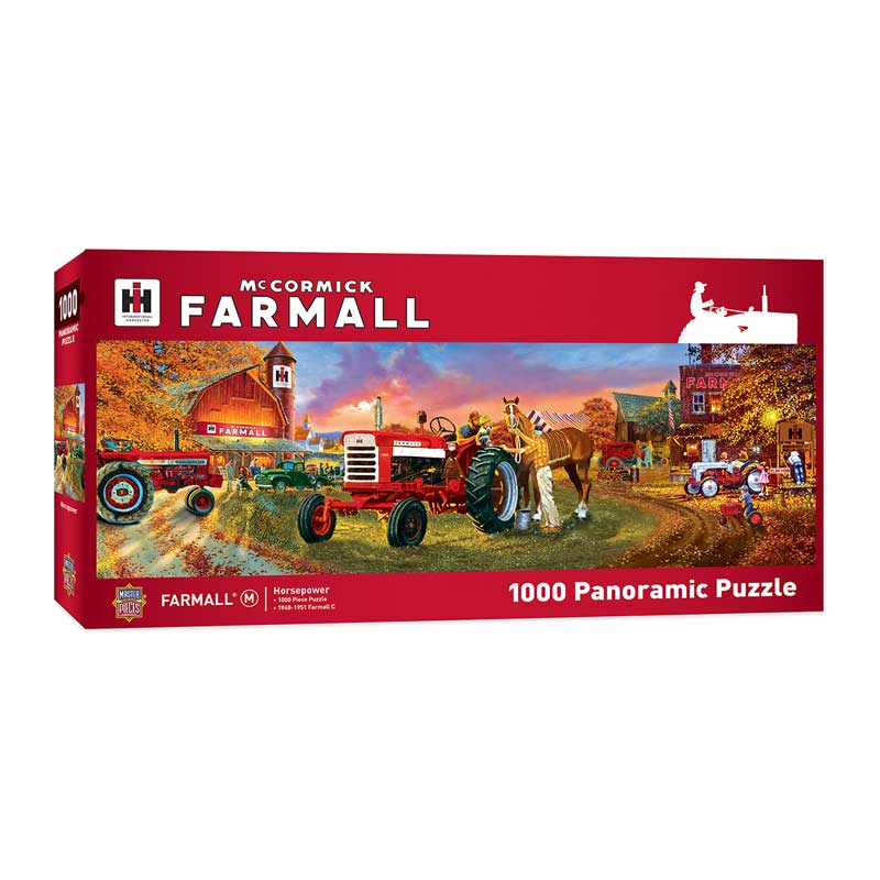 MasterPieces Farmall Horse Power - Farmall Tractors Scene 1000 Piece ...