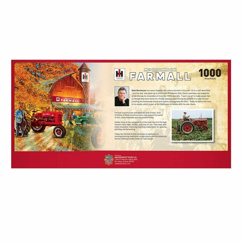 MasterPieces Farmall Horse Power - Farmall Tractors Scene 1000 Piece ...