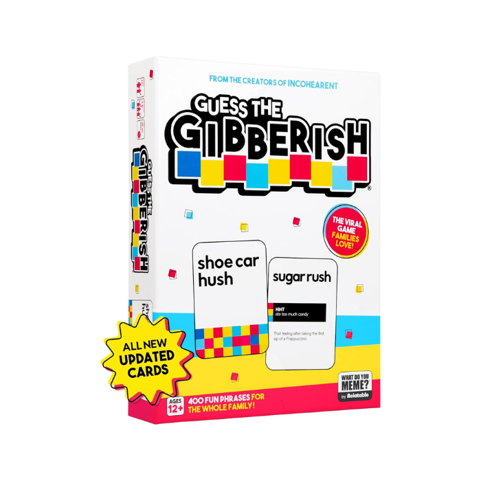 Guess The Gibberish Card Game | Mind Games Canada