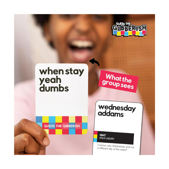 Guess The Gibberish Card Game | Mind Games Canada