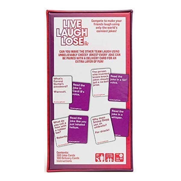 Live Laugh Lose The Party Game | Mind Games Canada