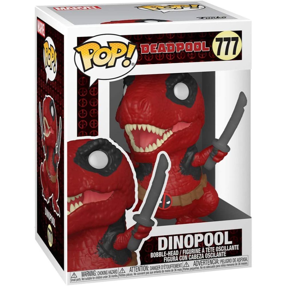 Funko Pop! Marvel 30th Anniversary Edition Deadpool Dinopool | Mind ...