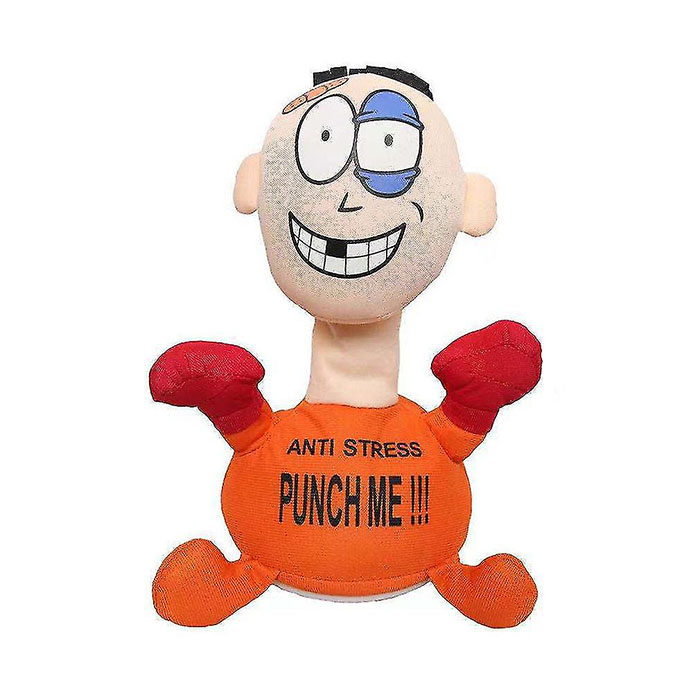 Anti Stress Punch Me Bag 23cm With Sound (random Pick) | Mind Games Canada