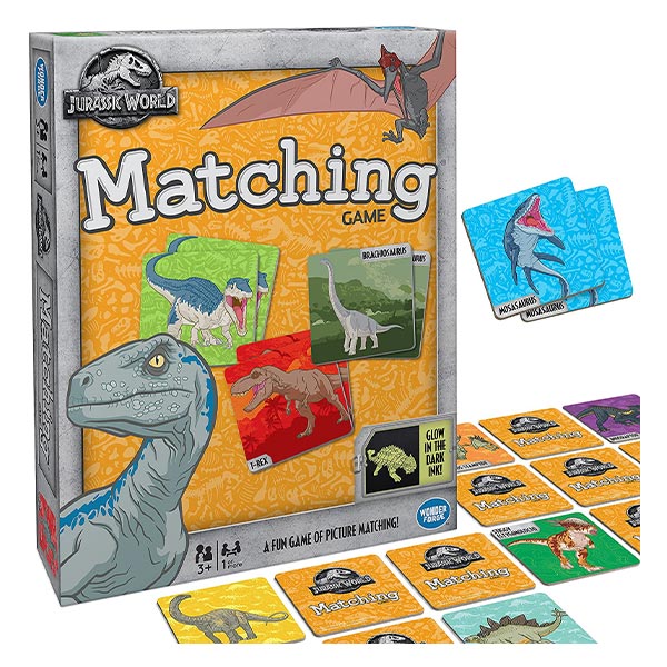 Wonder Forge Jurassic World Matching | Mind Games Canada
