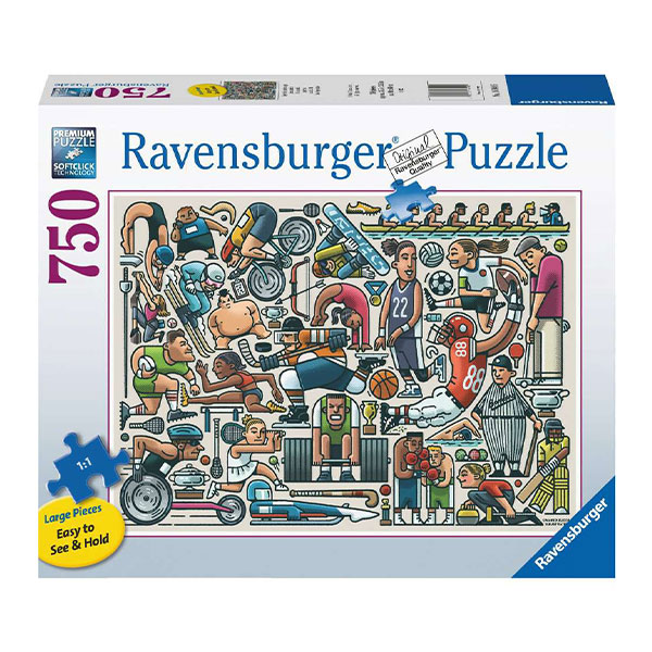 Athletic Fit 750Pcs Jigsaw Puzzle | Mind Games Canada
