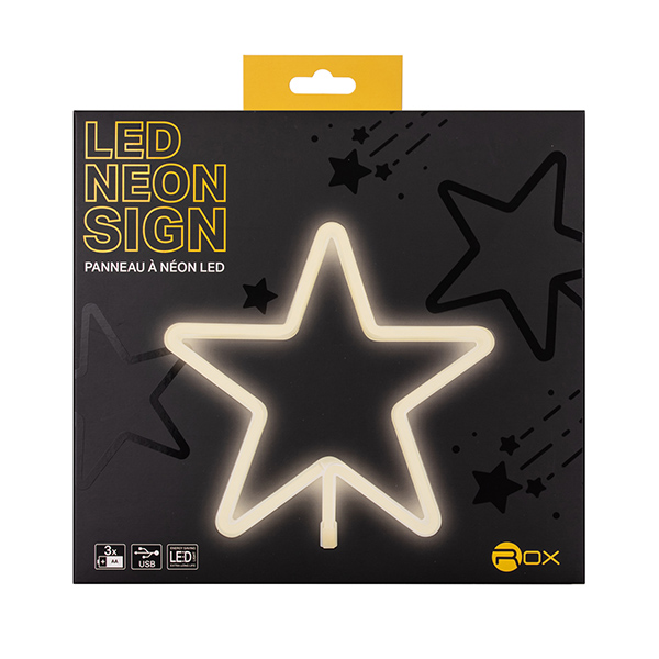 LED NEON STAR | Mind Games Canada