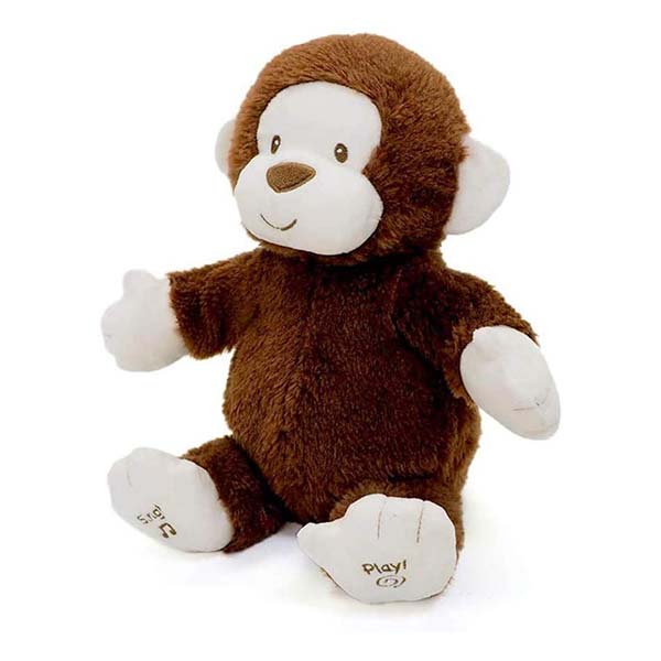 Animated Clappy Monkey Singing And Clapping Plush | Mind Games Canada