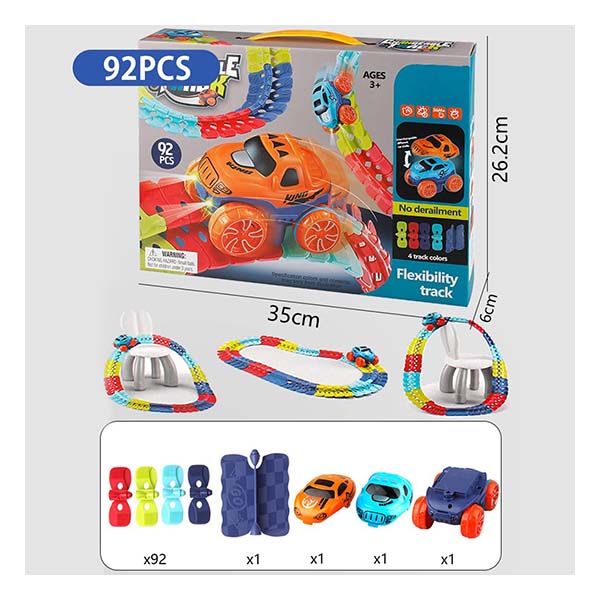 92 Pcs Race Track Set | Mind Games Canada