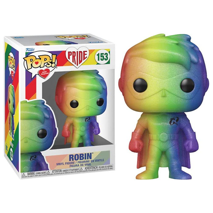 Funko Pop! Pride Rainbow Robin | Mind Games Canada
