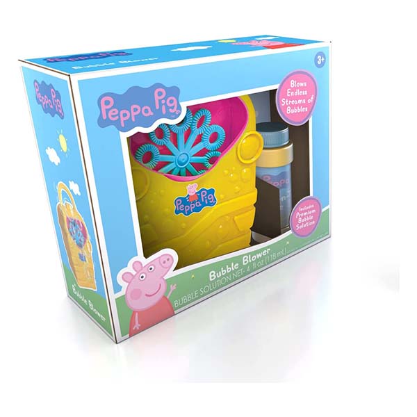 Peppa Pig Bubble Blowing Machine | Mind Games Canada