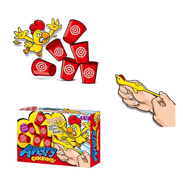 Angry Chicken Crashing Cup Game | Mind Games Canada